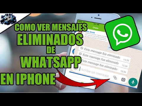 COMO VER MENSAJES ELIMINADOS DE WHATSAPP EN IPHONE |MUY FACIL||2019|