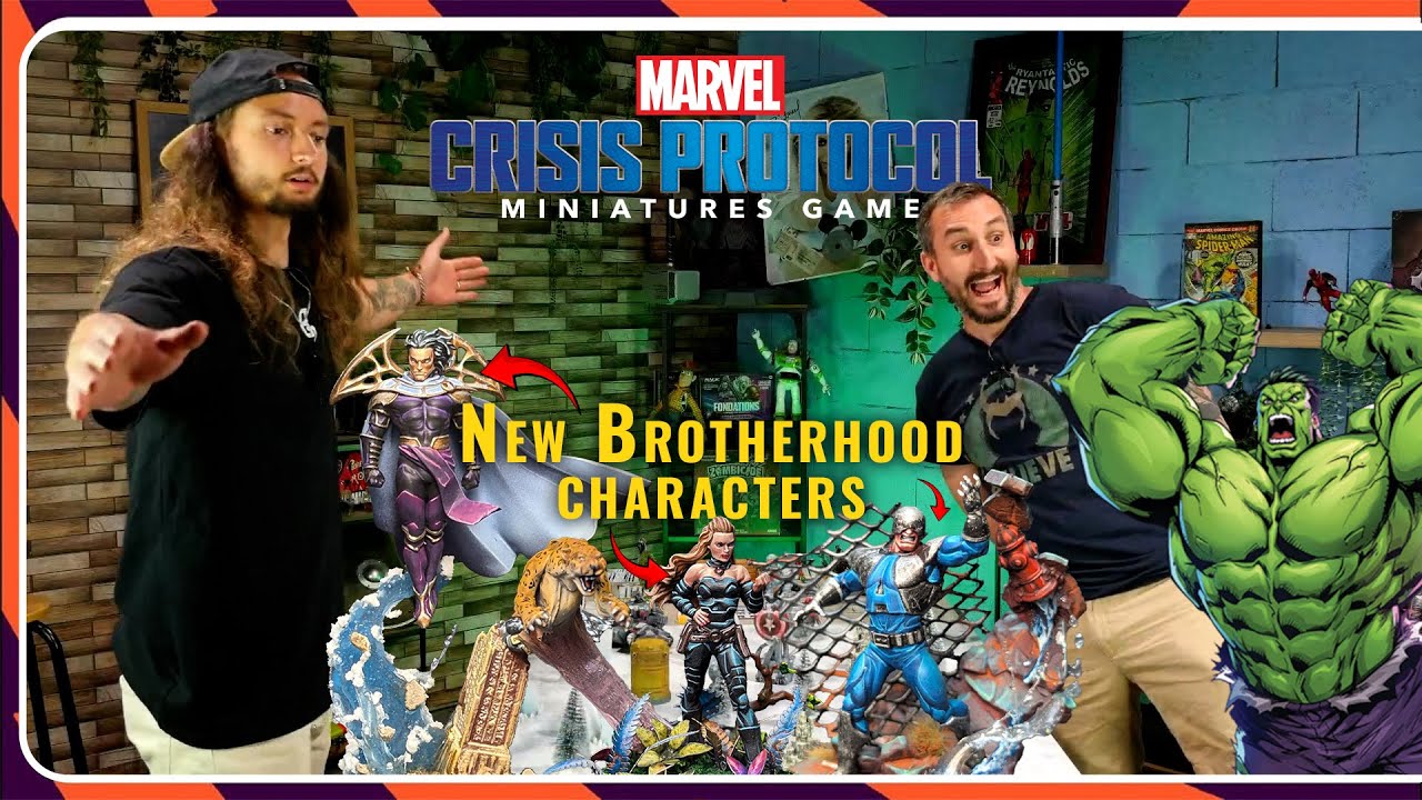 Marvel Crisis Protocol - On teste Exodus, Lady Mastermind et Avalanche ...