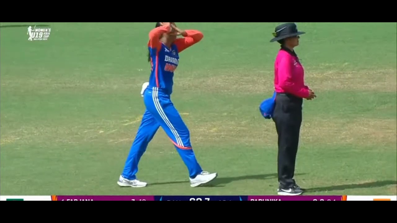 womens #cirket# U19 T20 India Vs Bangladesh Asia cup# highlights ...