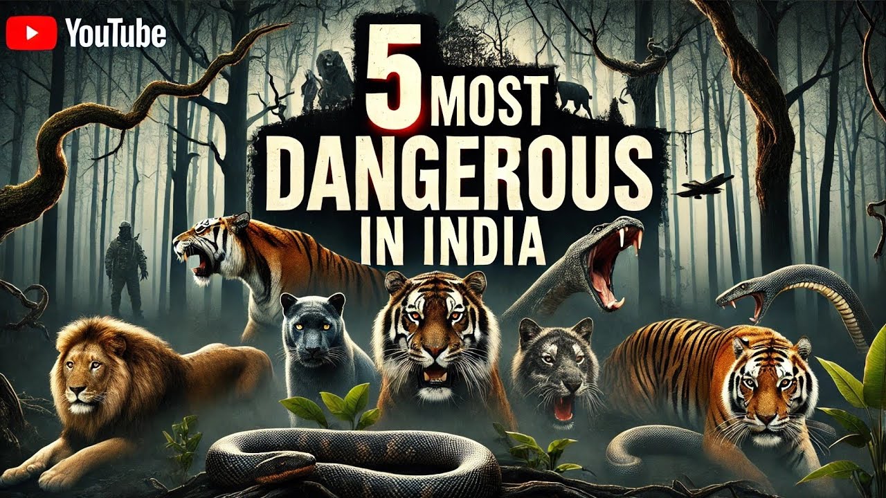 Top 5 Most Dangerous Forests in India | Deadly & Mysterious Jungle # ...