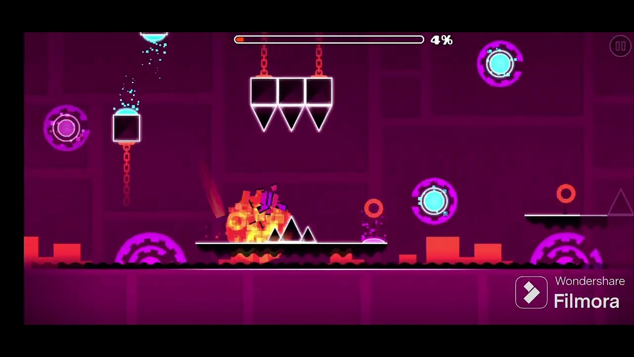 Actually dying to the first spike that you can die to in every Geometry ...