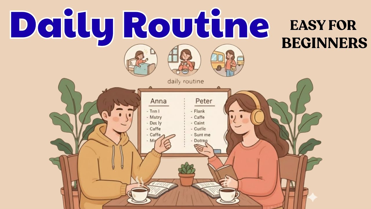 Daily Routine English Made Easy | Beginner Listening (A1–A2) - YouTube