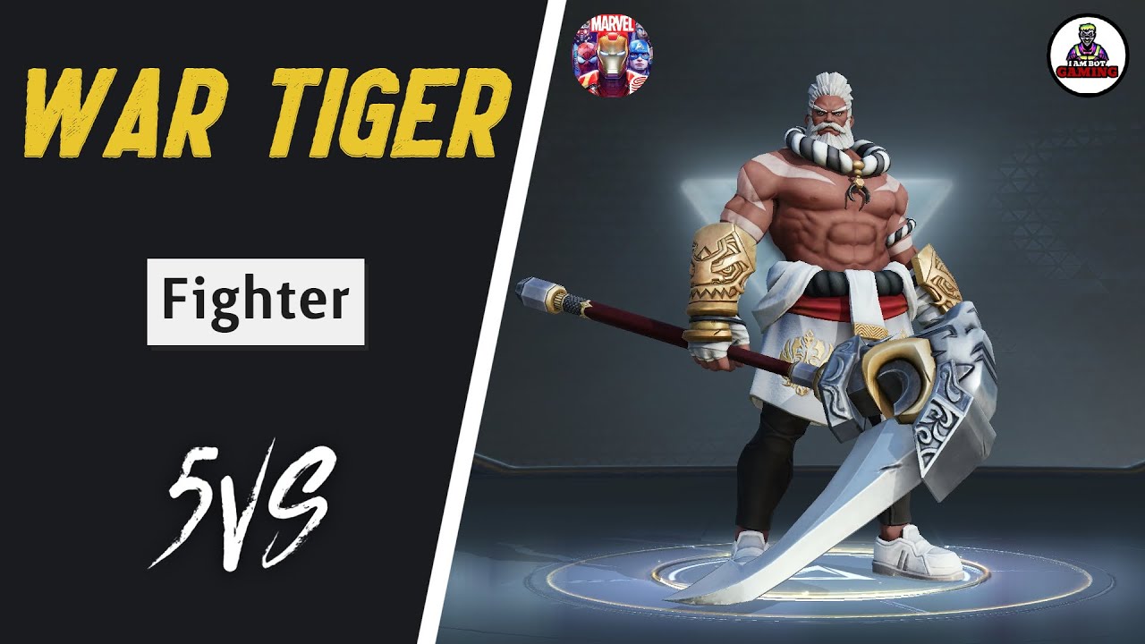 Marvel Super War – War Tiger Gameplay (Fighter) - YouTube