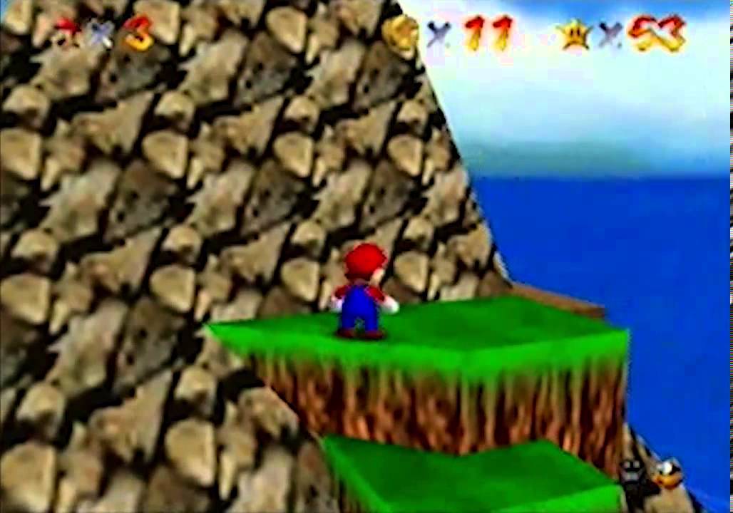Super Mario 64 Slightly Fast Playthrough Sped Up By 200% and With ...