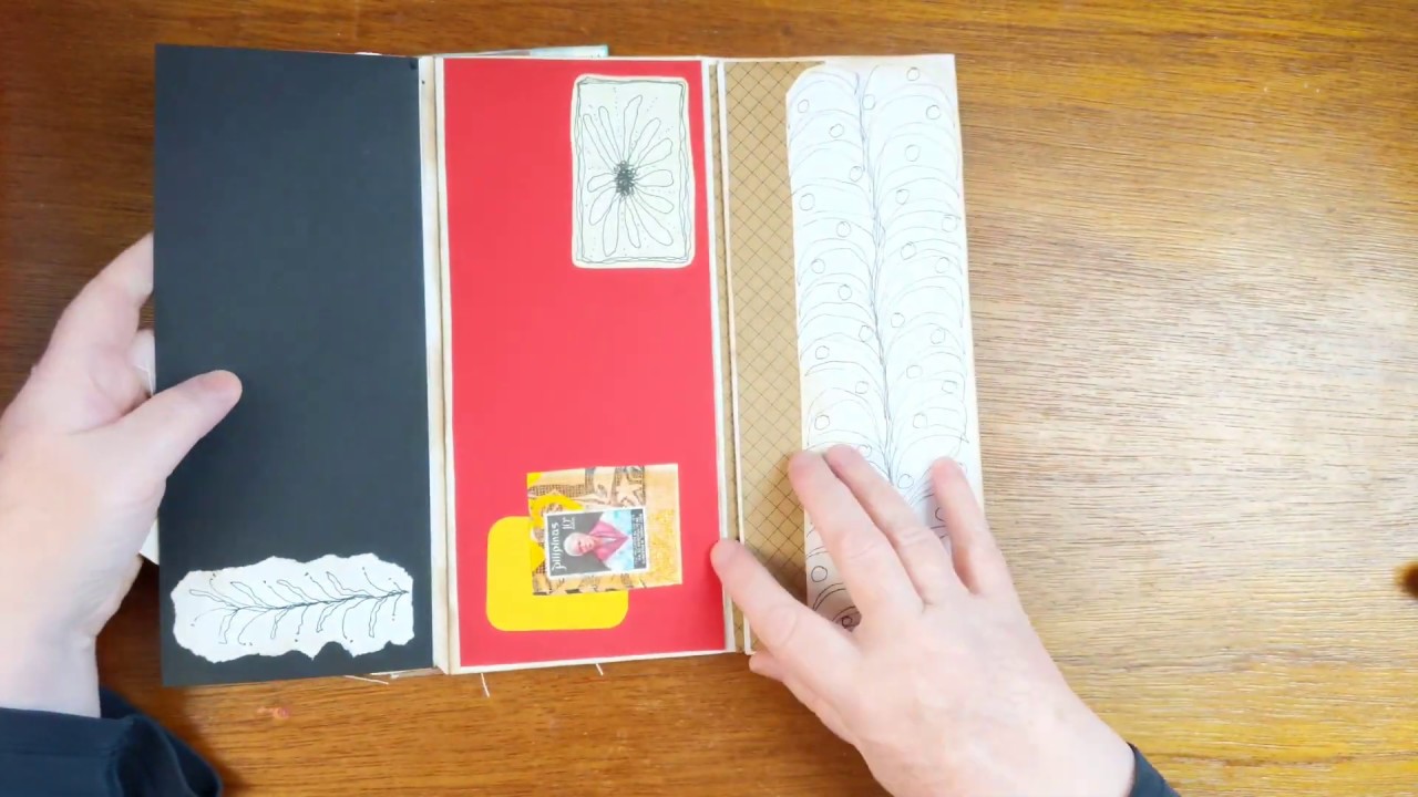 2-Envelope Folio Instruction for Camden Library Art Journal Group - YouTube