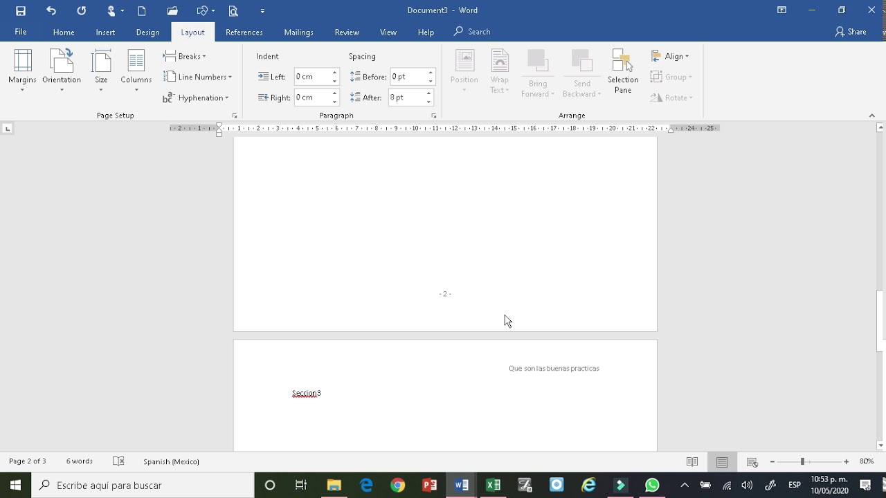 Aprendiendo Word 2016 7 de 10 - YouTube