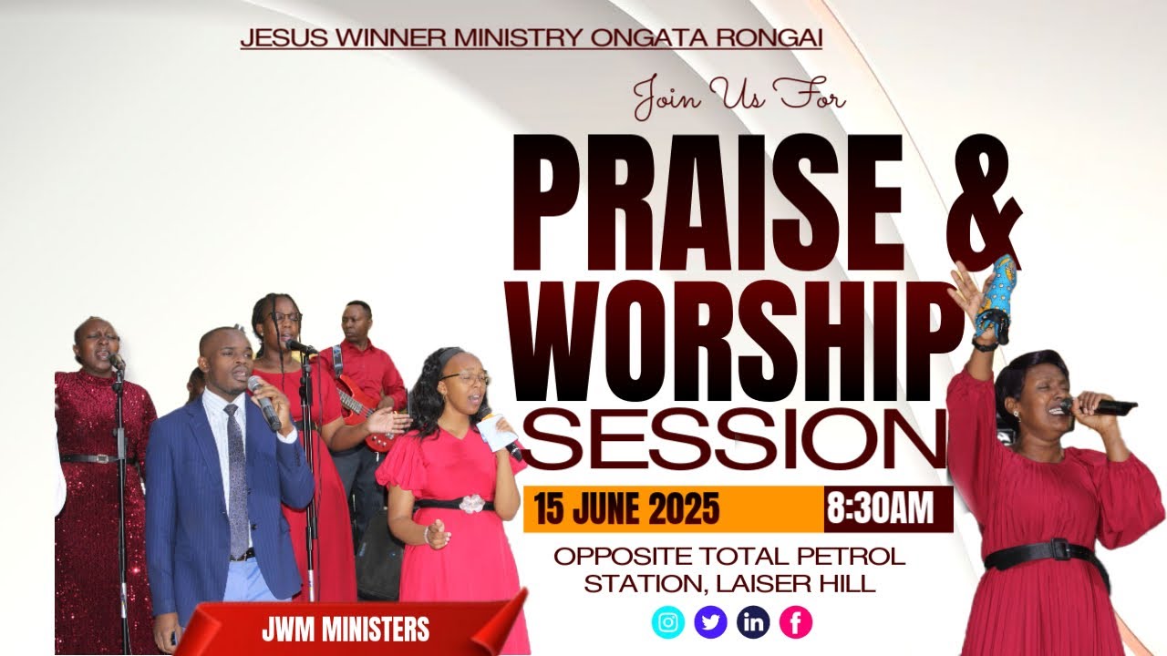 JESUS WINNER MINISTRY RONGAI 15 JUNE 2025 CHURCH SERVICE PRAISE AND ...