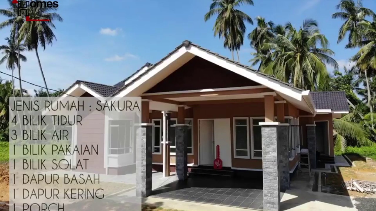 Bina Rumah Jenis Sakura - YouTube