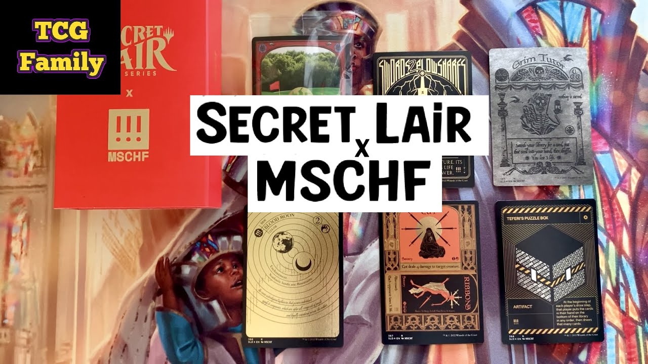 MTG Secret Lair x MSCHF Opening! (April Openings Box 2 of 19) - YouTube