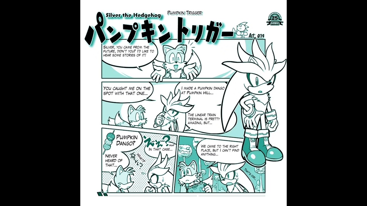 silver the hedgehog comic dub comp (in celebration of Sonic 06's ...
