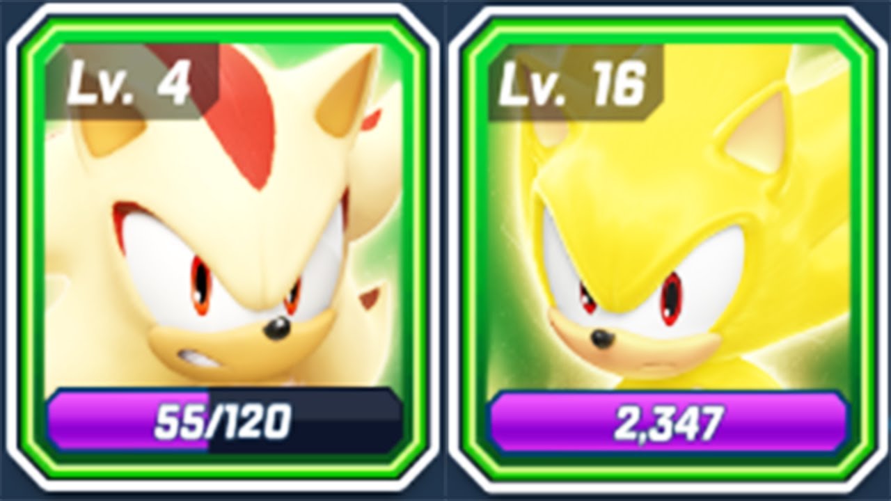 Sonic Forces - New Character SUPER SHADOW vs SUPER SONIC - All 68 ...