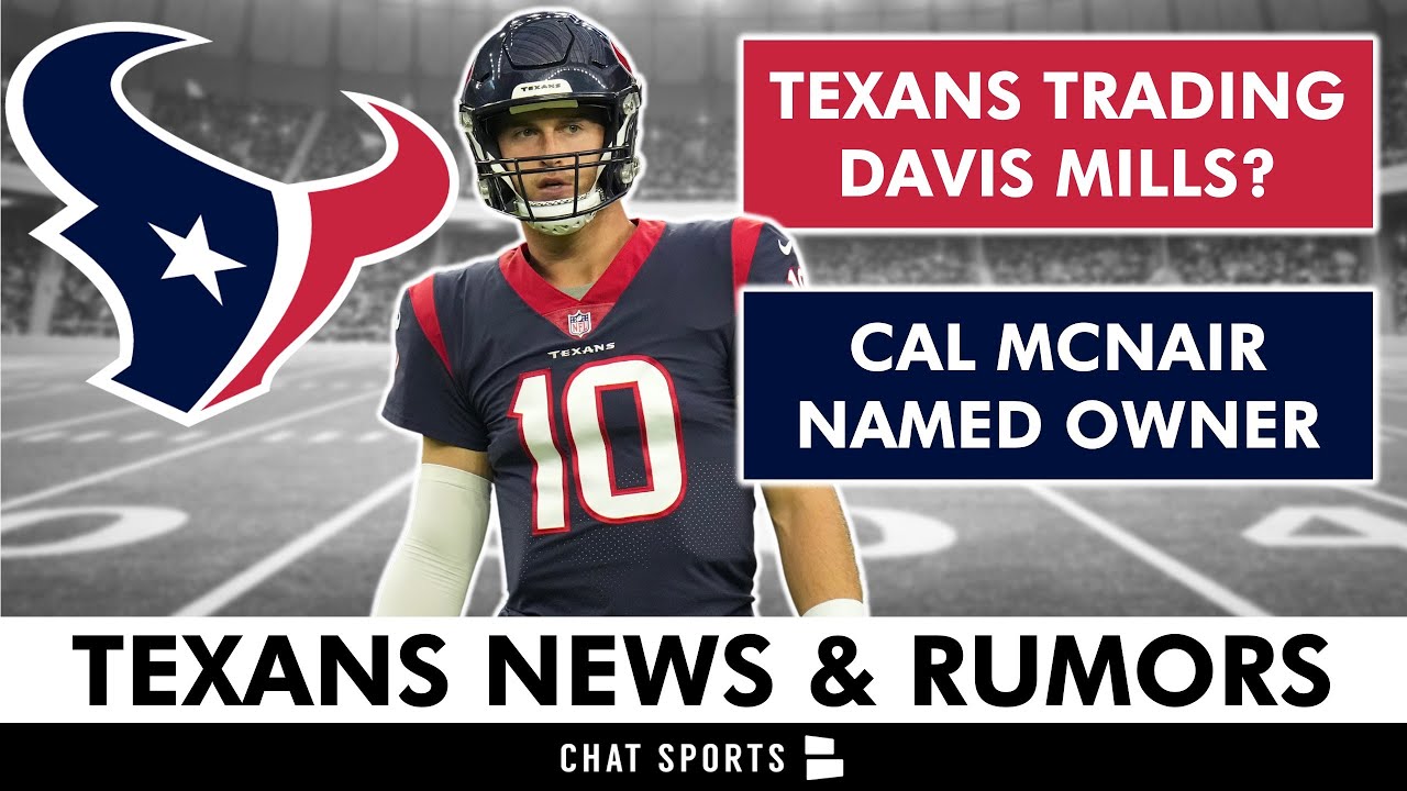 Texans Trade Rumors On Davis Mills Getting TRADED To Broncos? NFL Rule ...