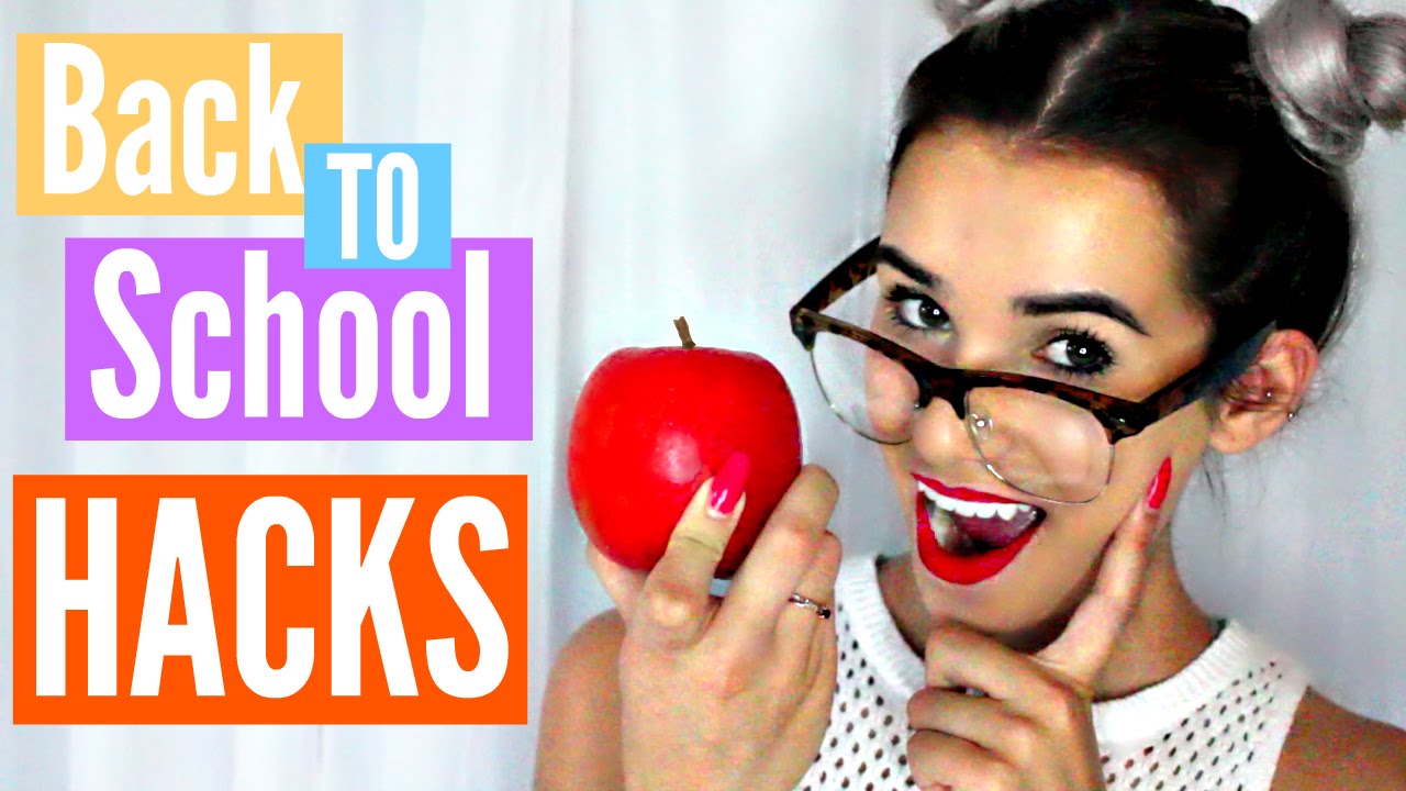 10 AWESOME Back to School Hacks EVERY Student Should Know!! 2016 - YouTube