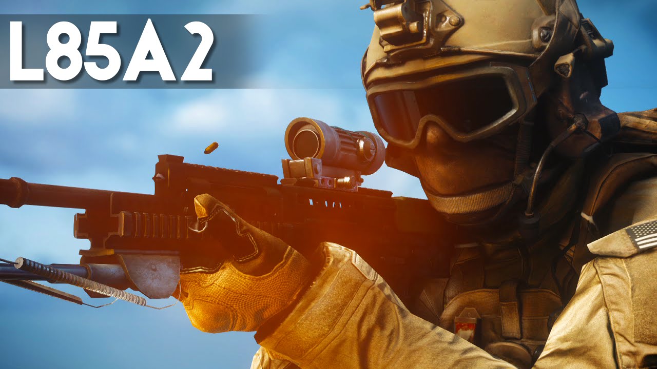 L85A2 WEAPON HISTORY Battlefield 4 - YouTube