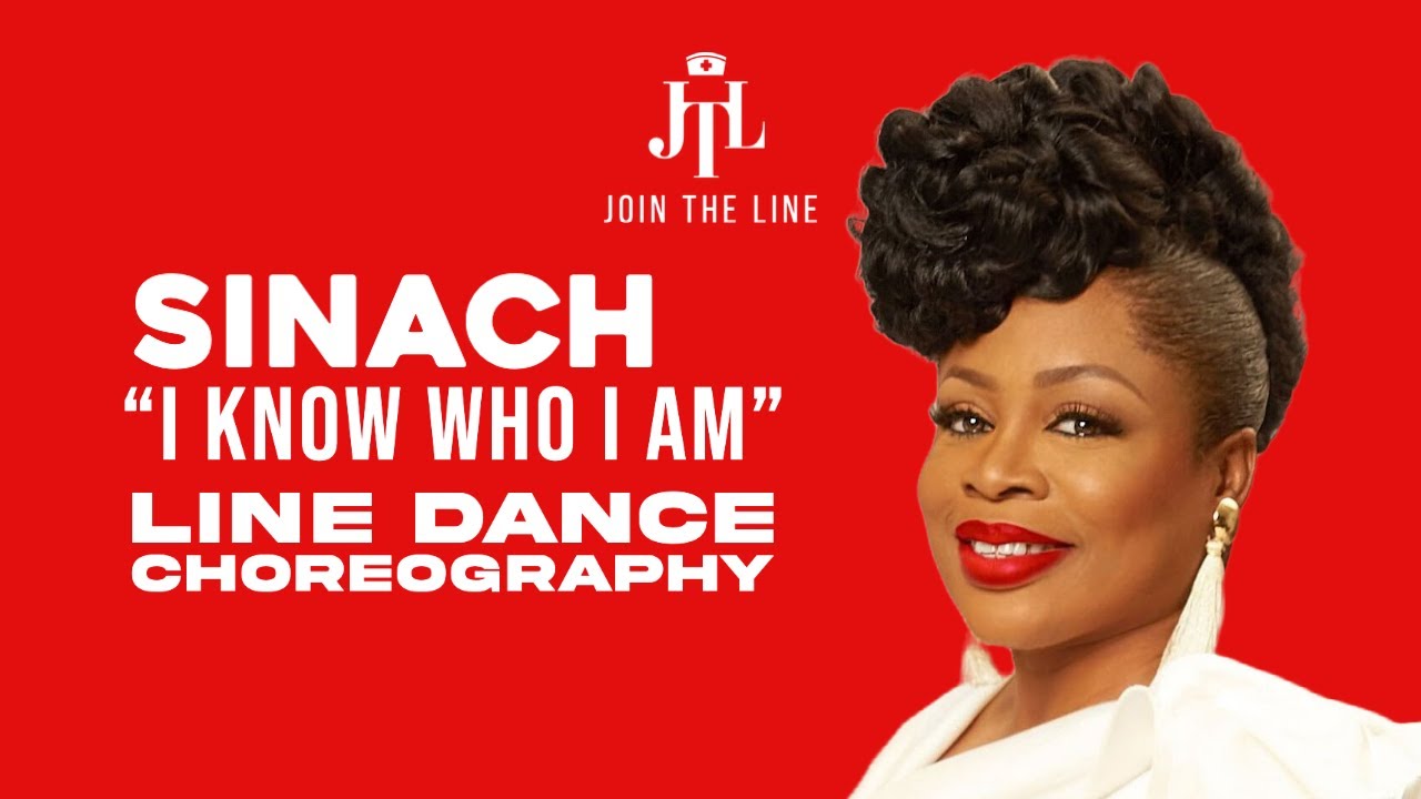 SINACH - I Know Who I Am Line Dance | JTL Join The Line - YouTube