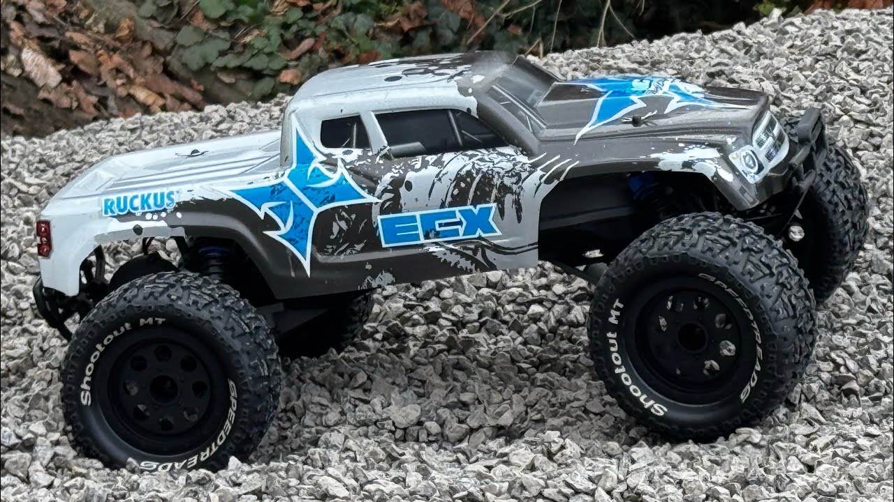 ECX Ruckus 1/10th Scale Monster Truck 2WD - YouTube