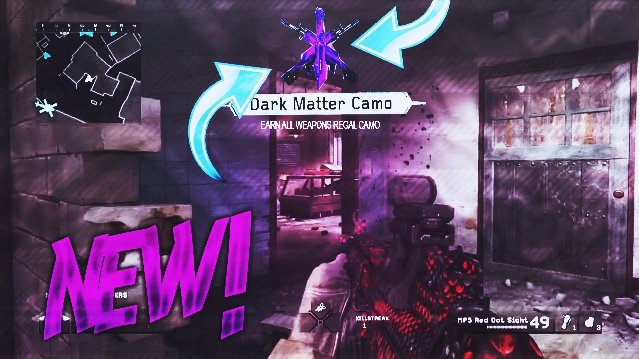 *NEW* SECRET "DARK MATTER" CAMO IN MODERN WARFARE REMASTERED?! (COD 4 ...