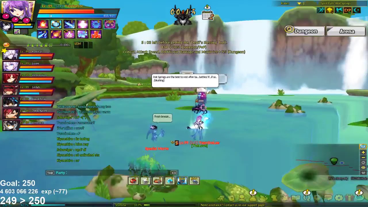 [Elsword NA] Aether Sage, PvE/ERP Leveling - YouTube