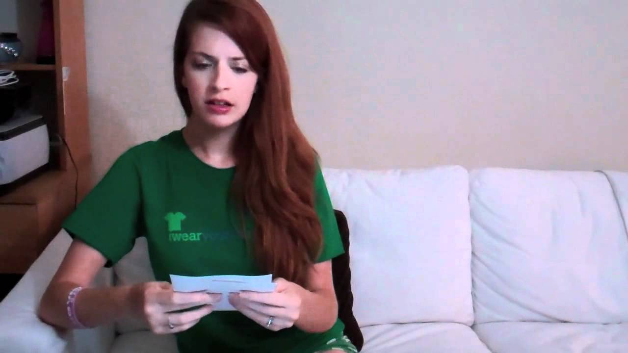 Amber Plaster reads IWYS Shop fan mail!!!! - YouTube