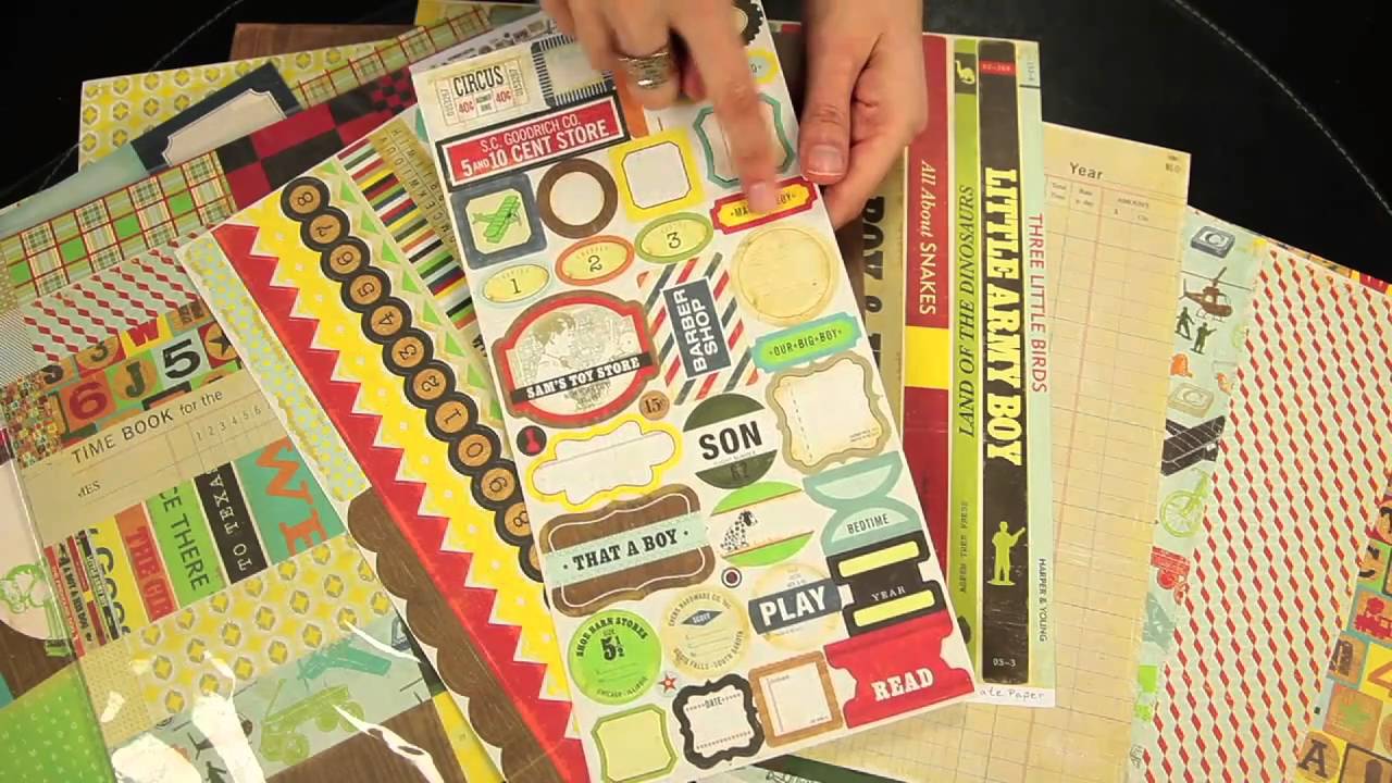 Crate Paper - Toy Box Collection - YouTube