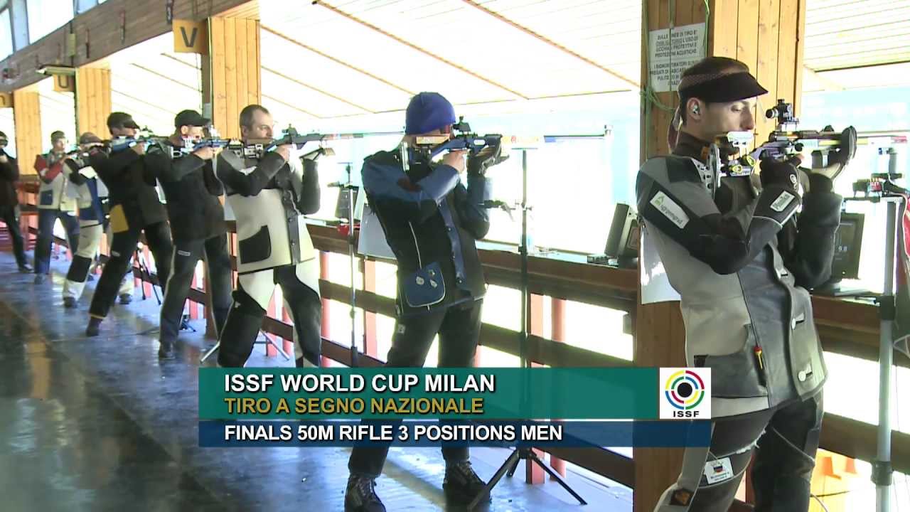 Finals 50m Rifle 3 Positions Men - ISSF Rifle&Pistol World Cup 2012 ...