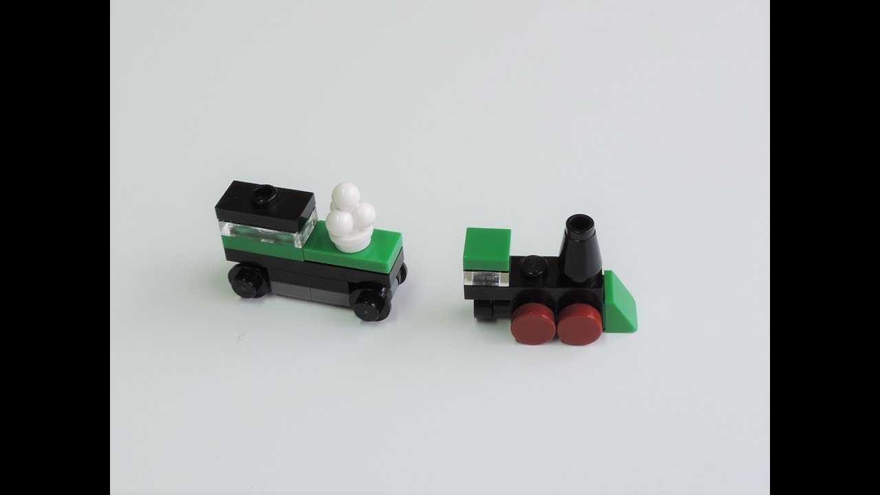 LEGO Mini Trains - Building Instructions - YouTube