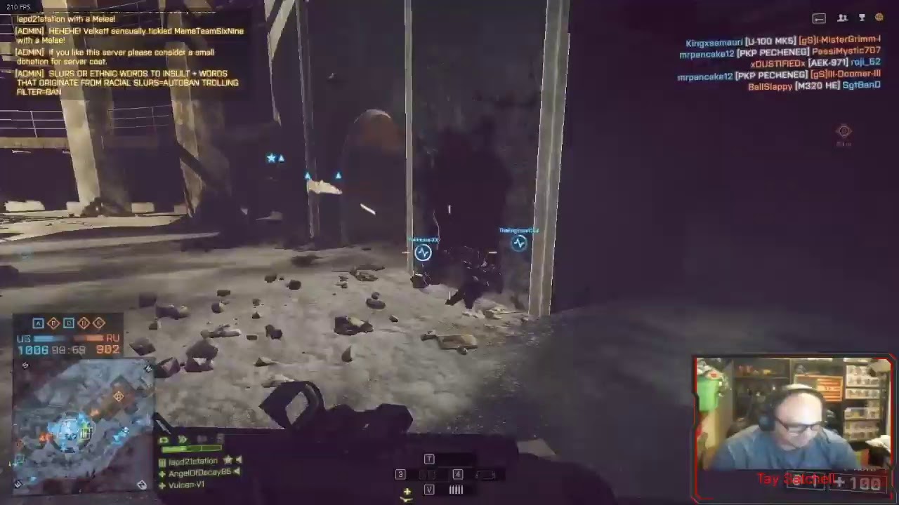 Running BF4 warzone to broken - YouTube