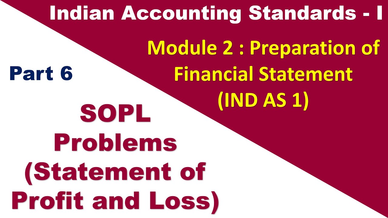 Statement of Comprehensive Income | Part 6 | Indian Accounting ...