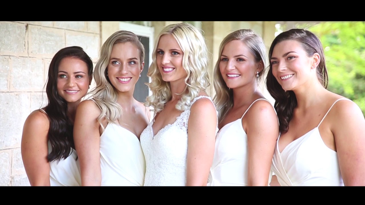 A Picture Perfect Bridal Party - Jessica & Robert's Wedding Highlights ...