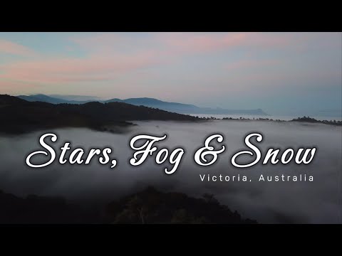 Alexandra - Stars, Fog & Snow - 4K, Victoria, Australia