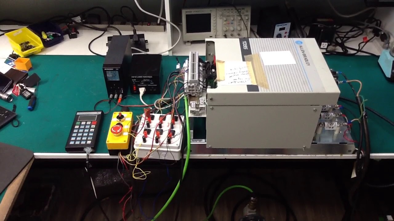 404627 - Allen Bradley Drive - Bulletin 1395 DC Controller - YouTube