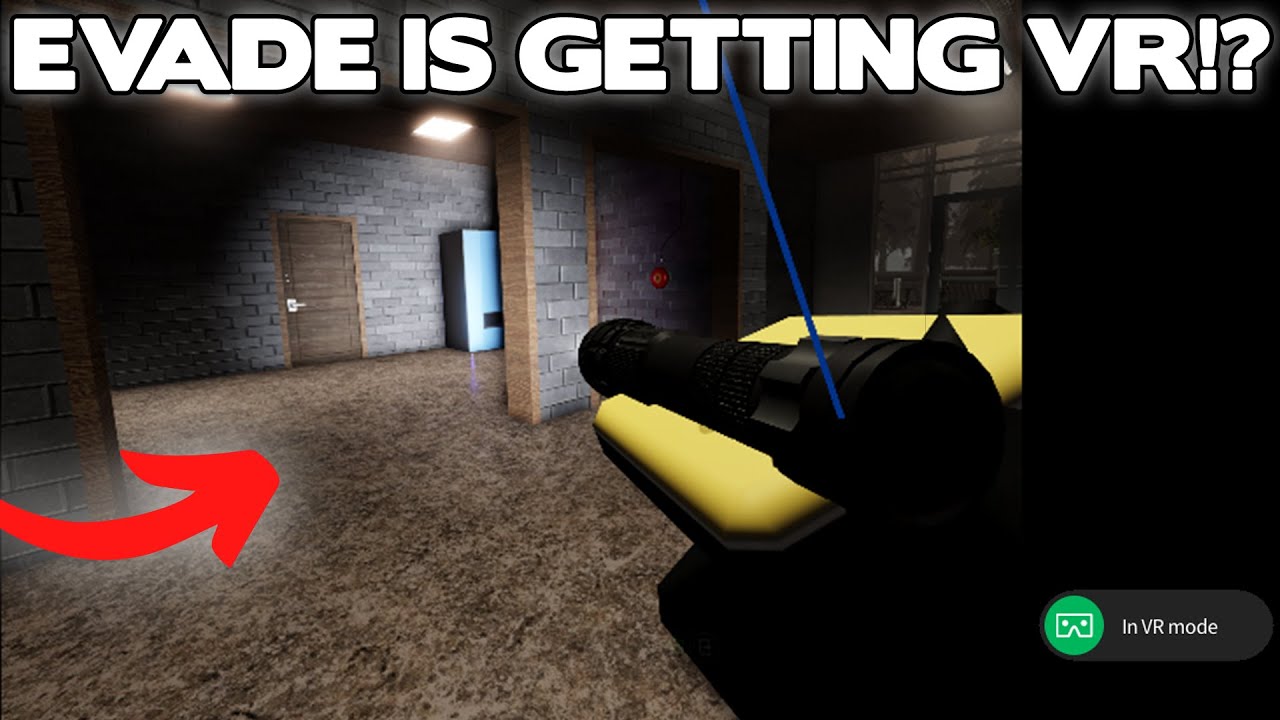 Roblox EVADE Is Getting VR... - YouTube