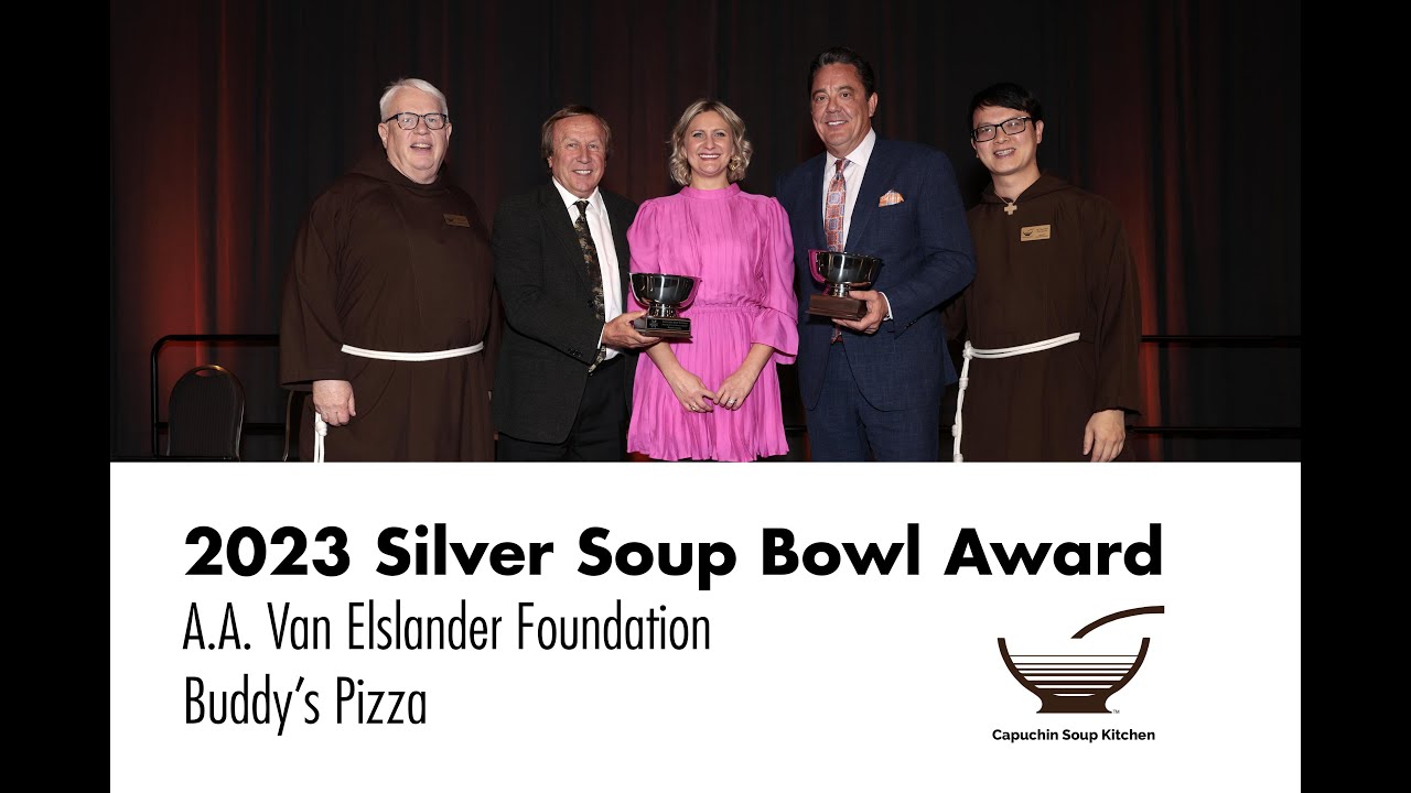 The 2023 Capuchin Soup Kitchen Silver Soup Bowl Award Honorees - YouTube