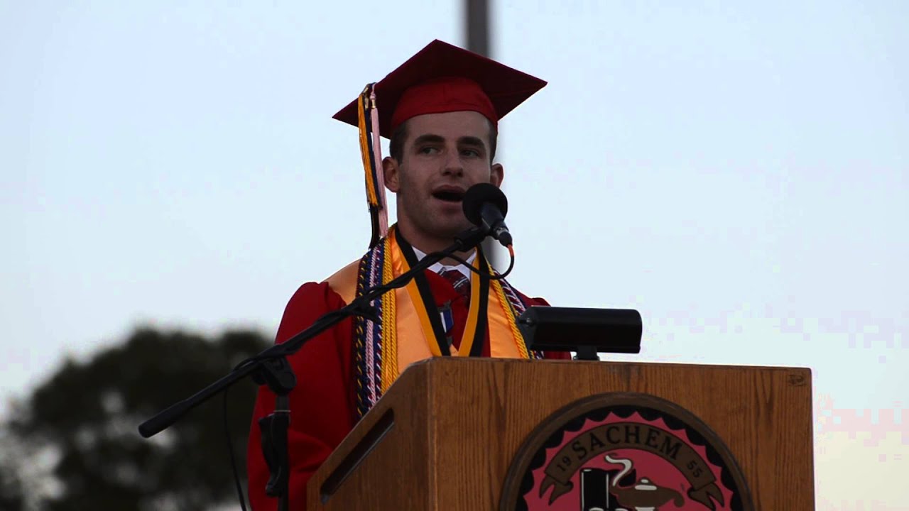 2015 Sachem East Graduation Speech: Class President Ryan Leone - YouTube