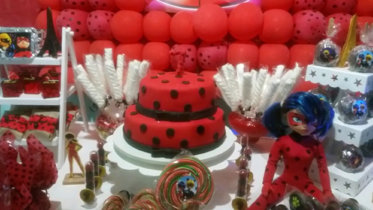 festa da ladybug - YouTube