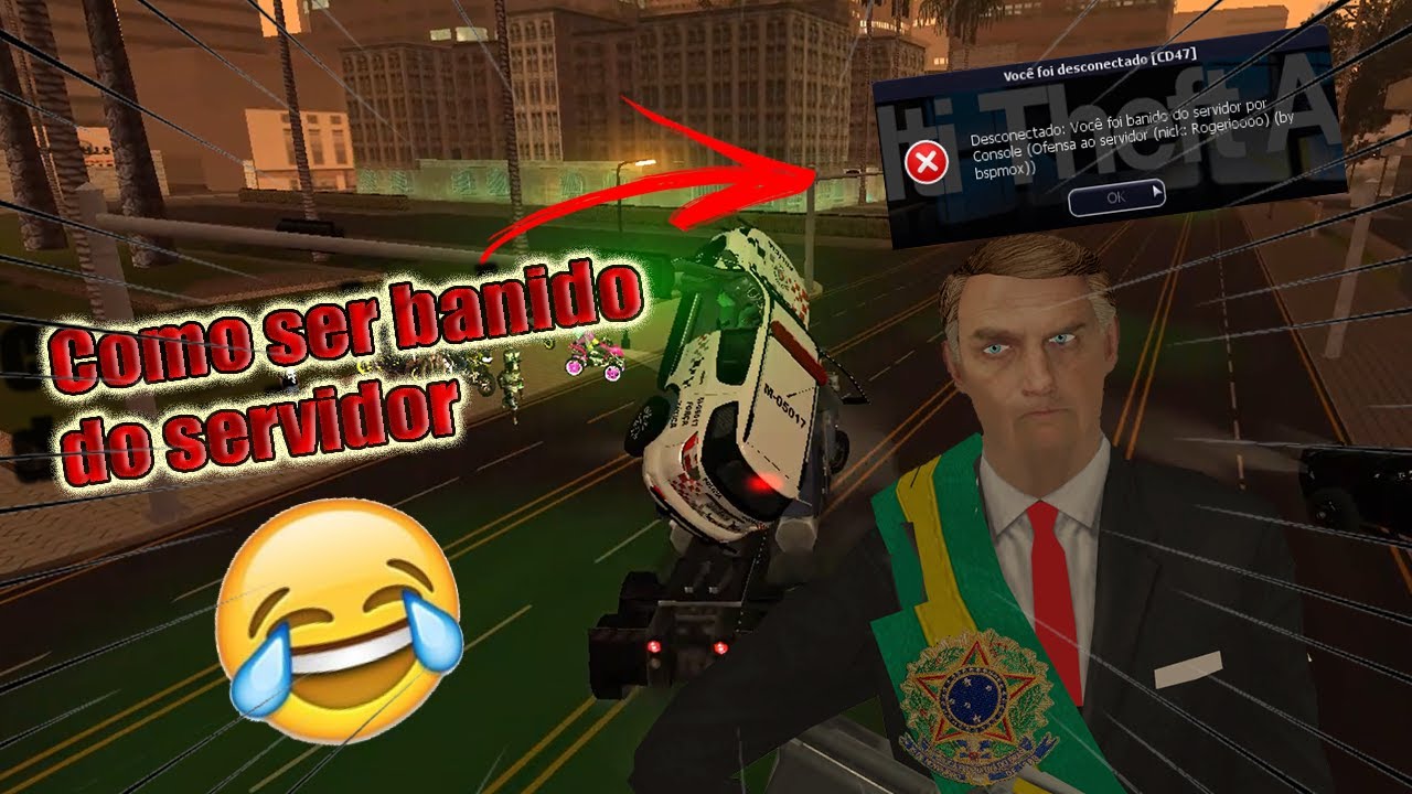 Como levar BAN no servidor de MTA - YouTube