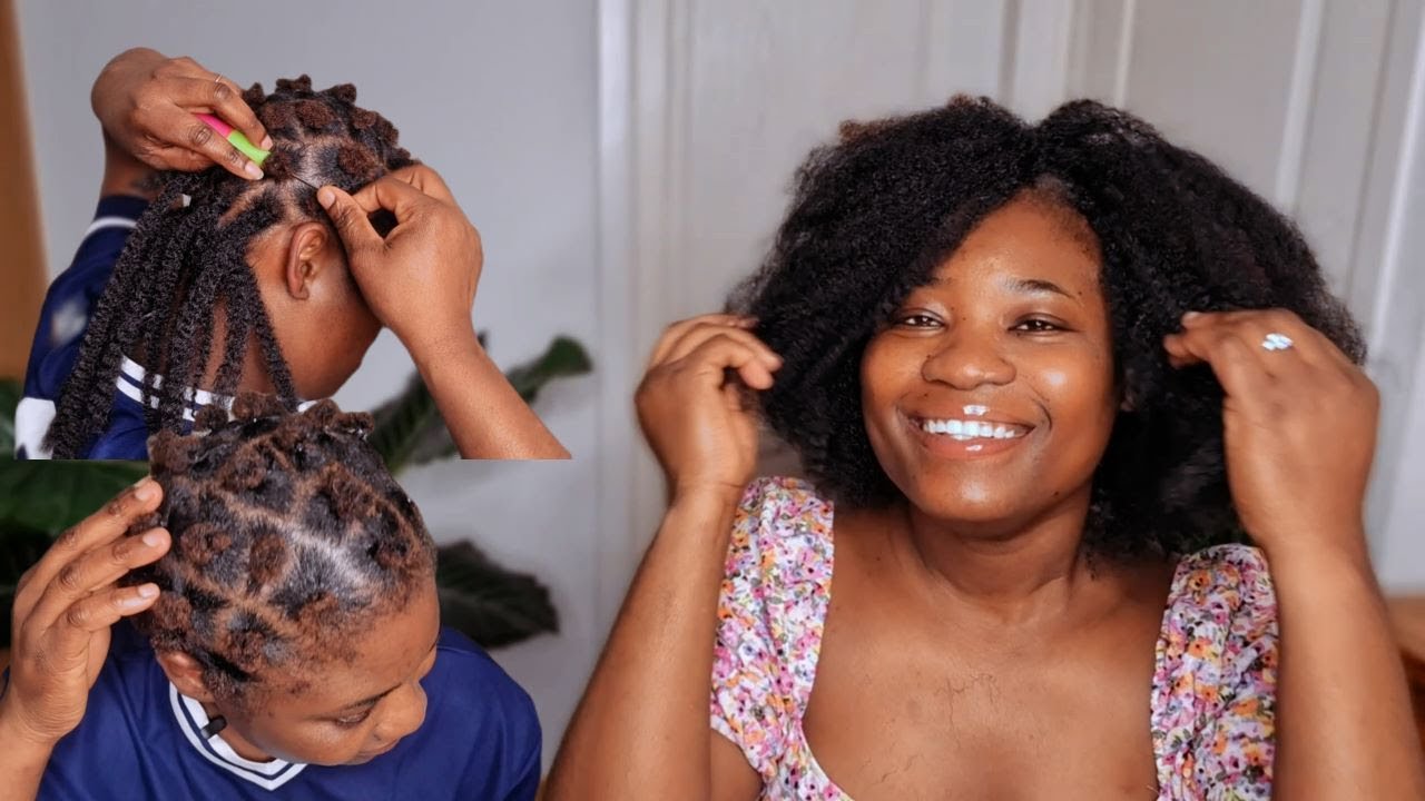 DIY CROCHET BRAIDS | NO CORNROWS | NO BRAIDS | VERY NATURAL Protective ...