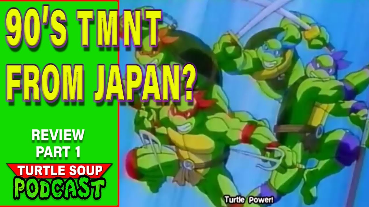 90's Ninja Turtles in Japan - Anime OVA TAS - Mutant Turtles: Superman ...