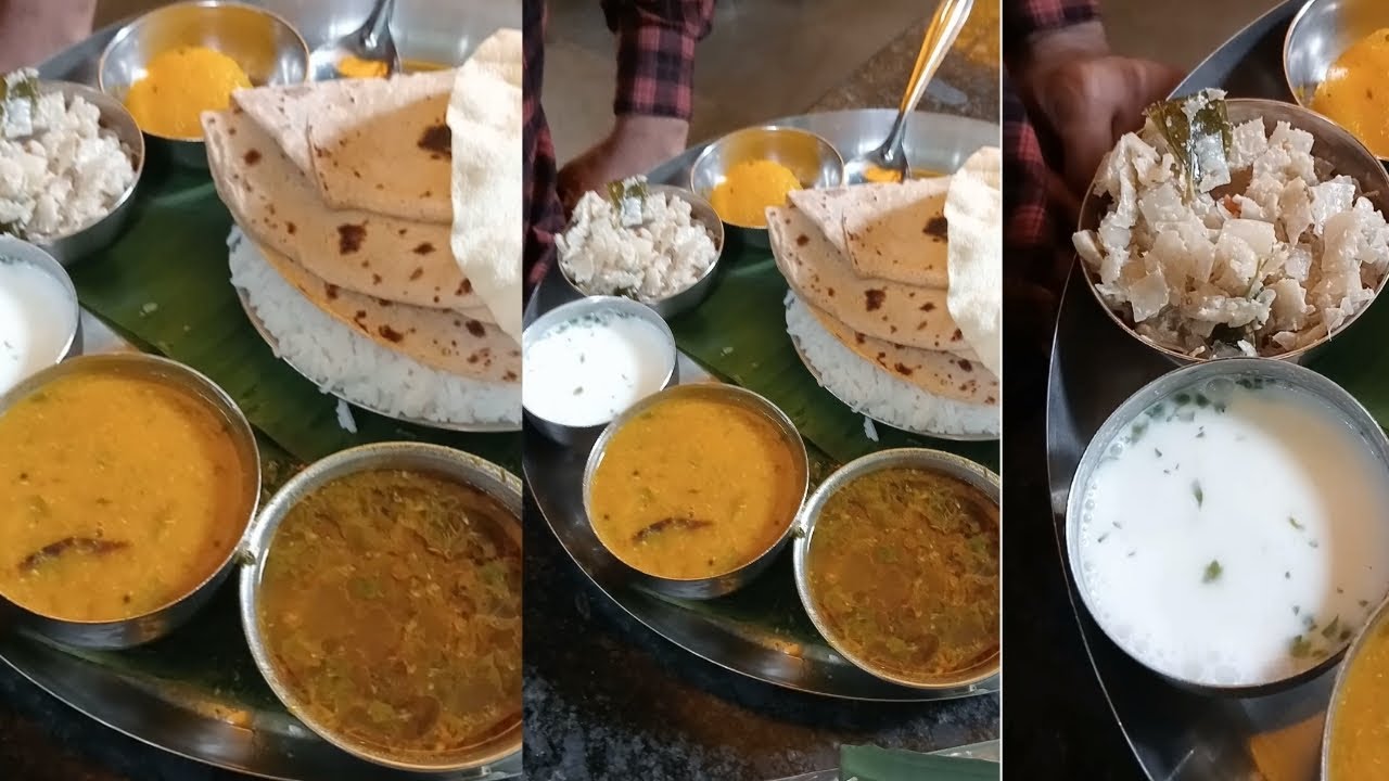 South Indian rice plate only ₹ 125 🥰😋🤤 #southindianfood #vegfood #food ...