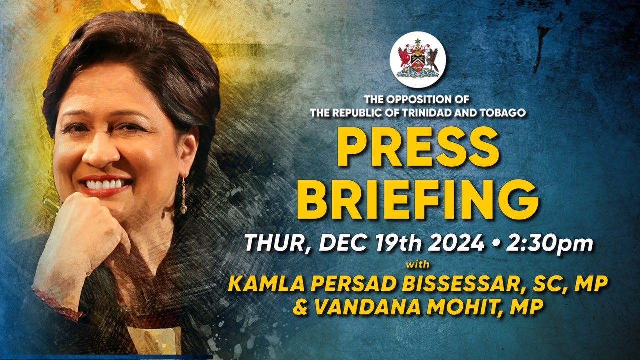 Opposition Press Briefing • Thursday 19th December, 2024 - YouTube