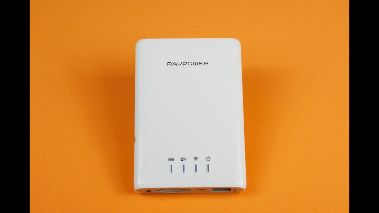 RAVPower 5-in-1 Wireless SD Card Reader and Power Bank - YouTube