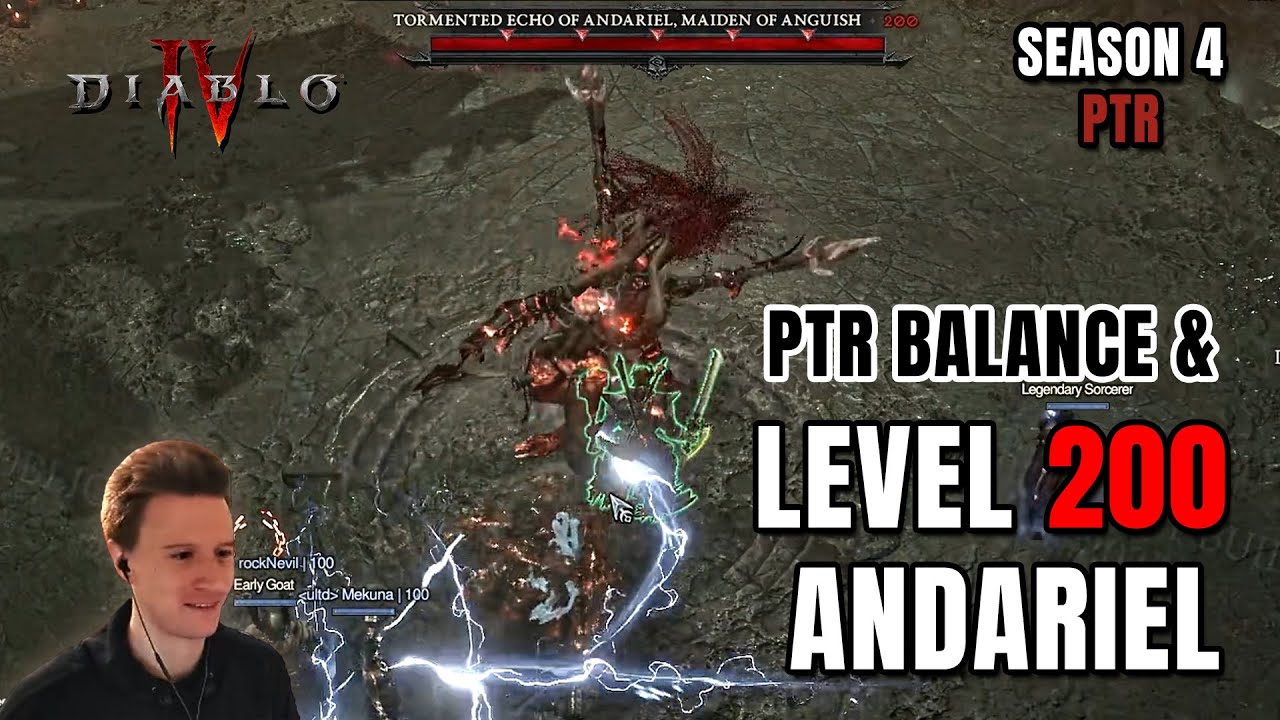 Torment Uber Uber Andariel Fight & PTR Balance - Diablo 4 - YouTube