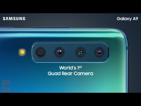 World's 1st Quad Rear Camera Smartphone, The New Galaxy A9