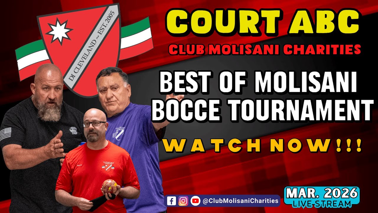 CHAMPIONSHIP SUNDAY | Court ABC | CMC Best of Molisani Bocce Tournament ...