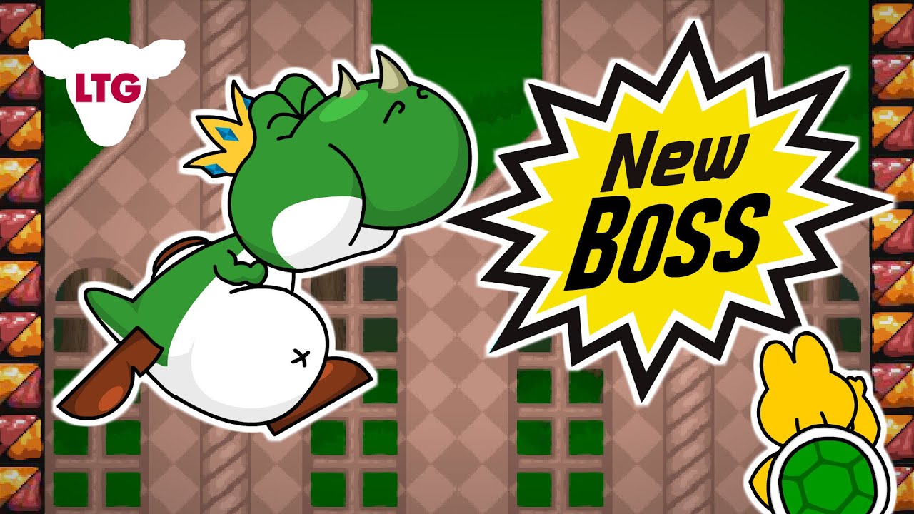 New Yoshi King Boss Fight in A Koopa's Revenge 2 v2.9 | LTG - YouTube