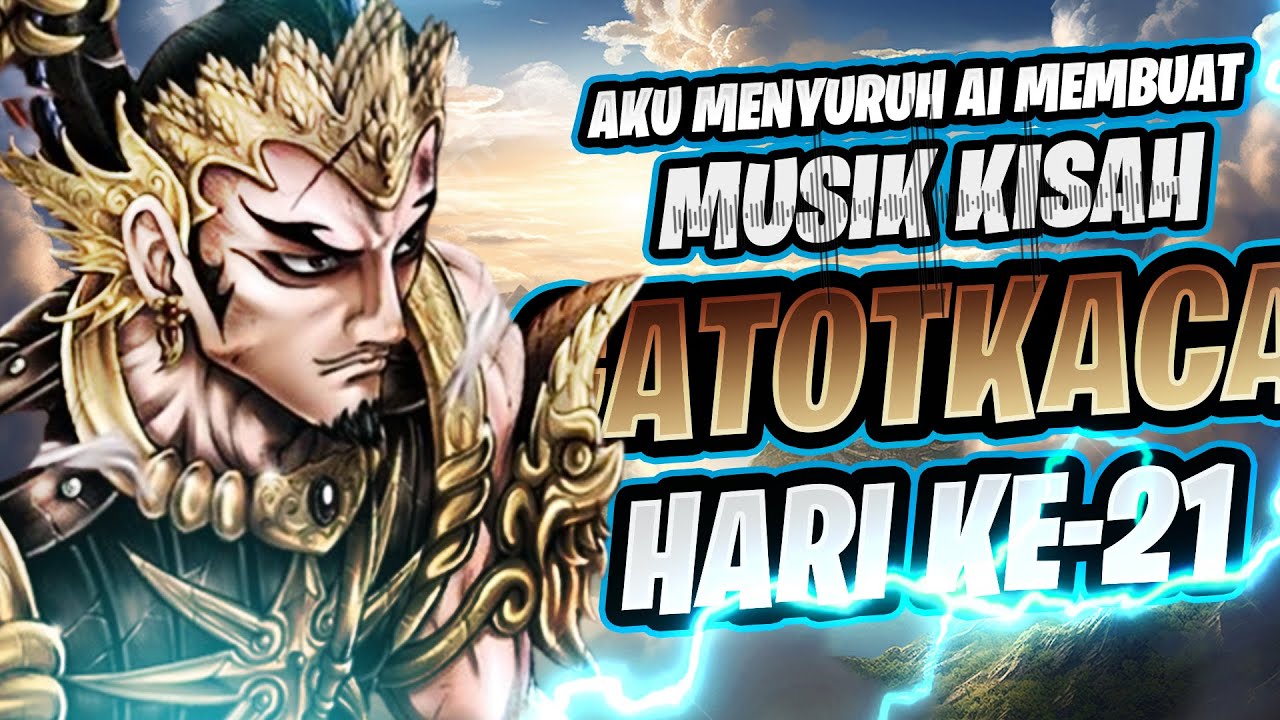 Aku Membuat Lagu Kisah Gatotkaca | Hari ke-21 #mlbb #ml #mobilelegends ...