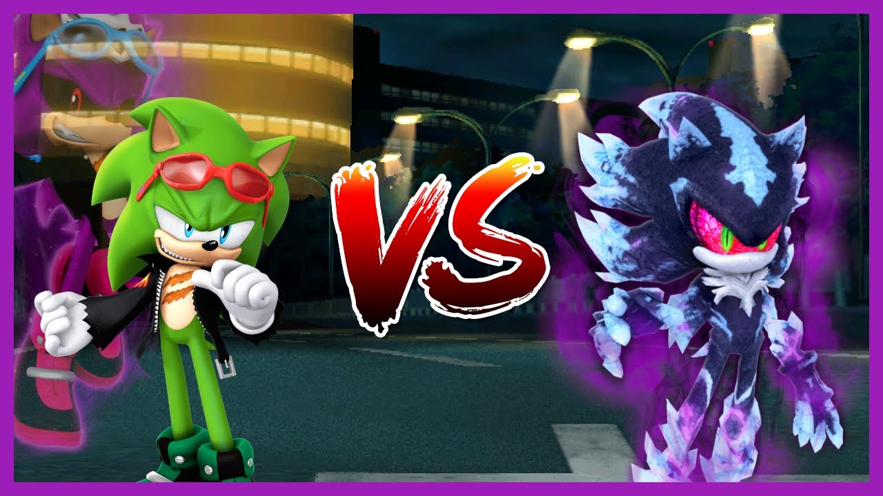Scourge JUS DBFZ Dash New AI Patch VS Mephiles Sonic Mugen 4K - YouTube