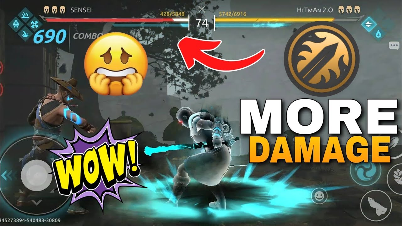 DEALS A LOT MORE DAMAGE |shadow fight 4 kate| kate shadow fight arena ...
