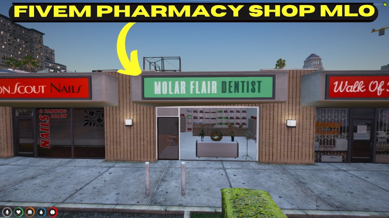 Fivem pharmacy shop mlo | Fivem Mods | Interior & map for Roleplay ...