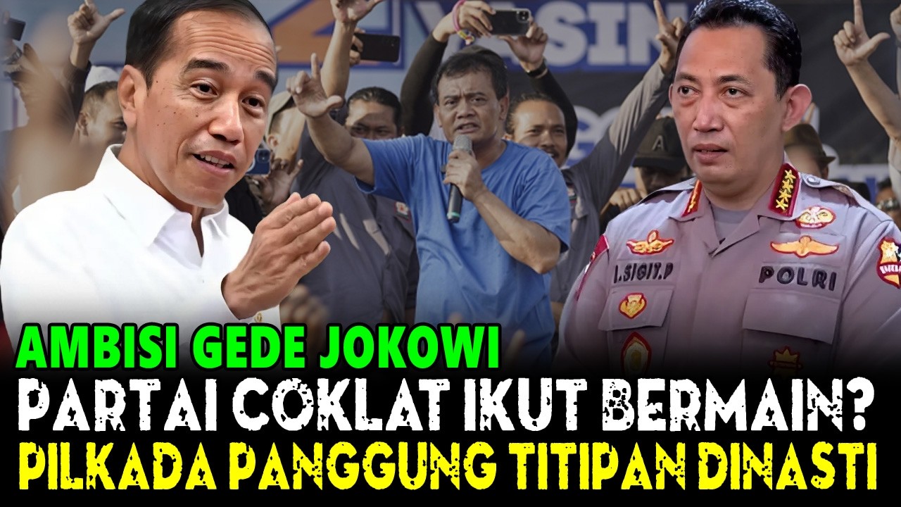 Pilkada 2024: Dominasi Jokowi dan Peran Gelap ‘Partai Cokelat’! - YouTube